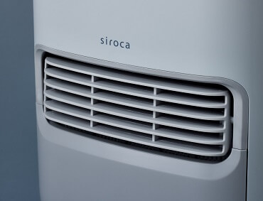 SIROCA 加湿機能付きセラミックファンヒーター ポカプラス [気化式