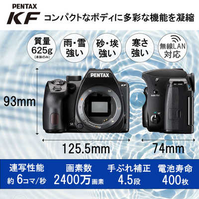 リコー RICOH 一眼レフカメラ KF ボディ ブラック の通販 リコー RICOH 一眼レフカメラ KF ボディ ブラック の通販