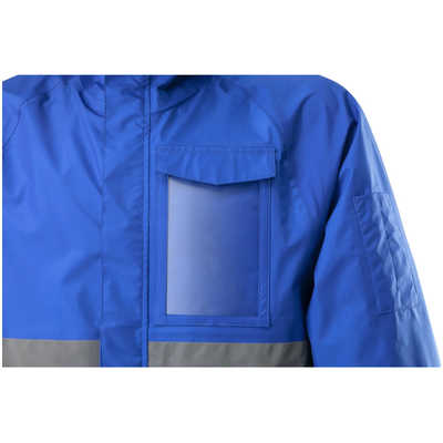 ミズノ ベルグテックEXレインコート［ユニセックス］ S 25：ブルー