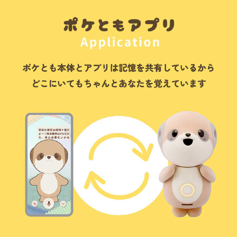 シャープ SHARP コンパニオンロボット ポケとも ホワイト SR-C01M-W の通販 - カテゴリ：スマートフォン・アクセサリー - シャープ SHARP - コンパニオンロボット ポケ ...