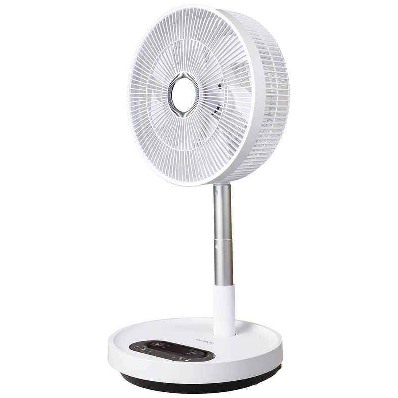 シィーネット 扇風機 DCモーター搭載 (省エネタイプ) 自動首振り機能あり PaTaFAN30 30cm 7枚 リモコン付き ホワイト CFDC709WH の通販 - カテゴリ：エアコン ...