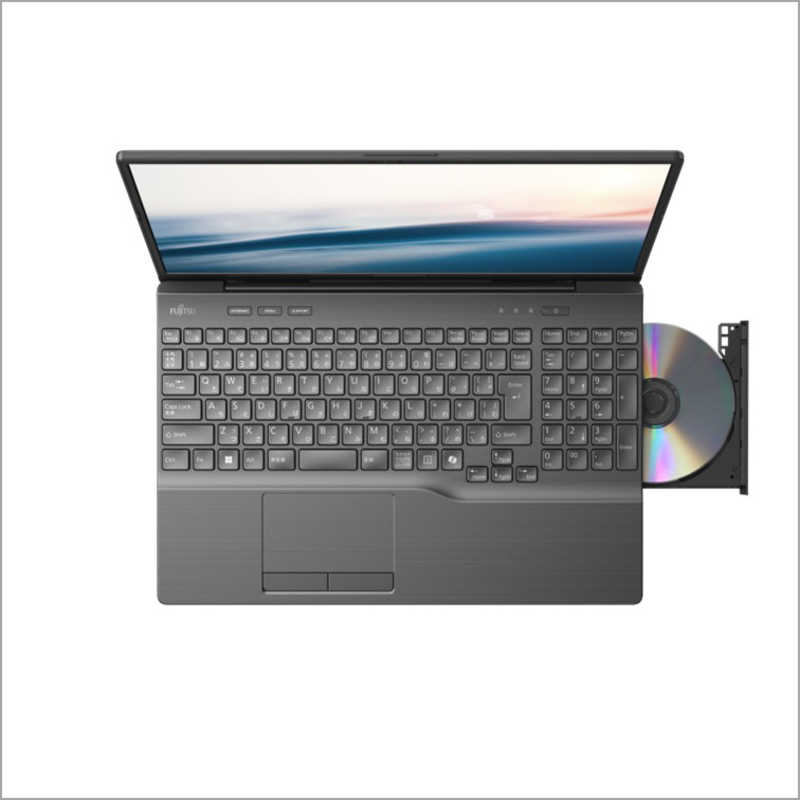 富士通 FUJITSU ノートパソコン FMV LIFEBOOK AH50/J3 ブライトブラック[16型/Windows11 Home ...