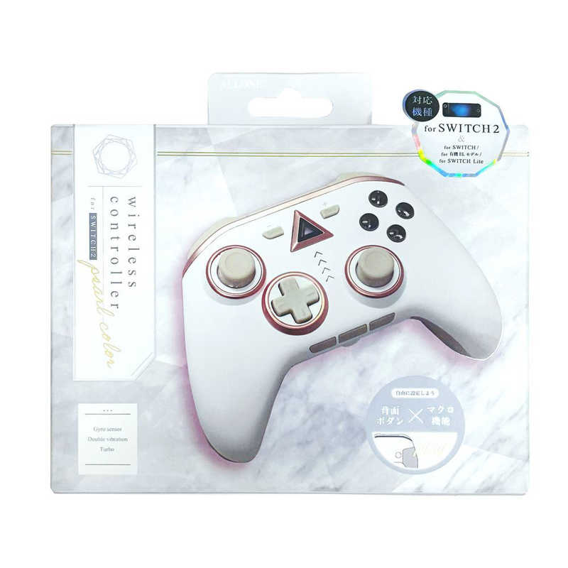 アローン Switch2用ワイヤレスコントローラー パール ALLONE ALG-NS2WCP の通販 - カテゴリ：ゲーム - アローン - ALLONE 家電通販のコジマネット - 全品 ...