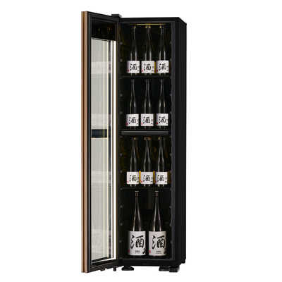 さくら製作所 氷温M5 2温度 日本酒＆ワインセラー 50本 ブラック 左