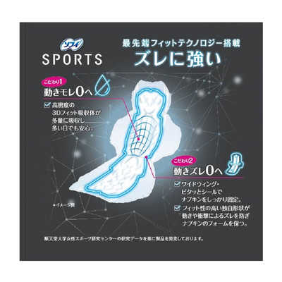 ユニチャーム ソフィ SPORTS 300羽つき 17枚 の通販 | カテゴリ ユニチャーム ソフィ SPORTS 300羽つき 17枚 の通販 | カテゴリ
