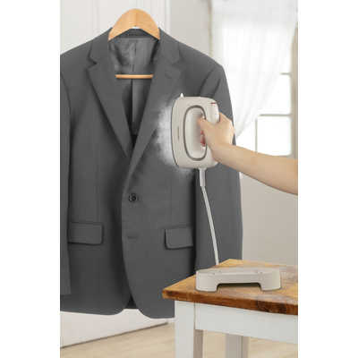 東芝 TOSHIBA 衣類スチーマー ［ハンガーショット機能付き］ ベージュ