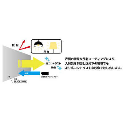 キクチ科学 耐外光パネルスクリーン ブラック SPB-100HDB7 の通販