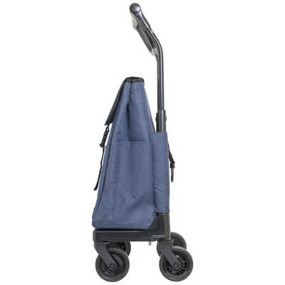 GRANMARIE 保冷温仕様ショッピングカート ブラック (ストッパー付き