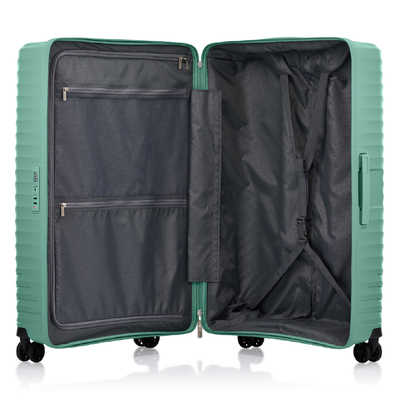 アメリカンツーリスター　軽量スーツケース 止水ファスナー Lサイズ 無料預け入れ ダイアジップ (DIAZIP) ［TSAロック搭載］ グリーン　UI5＊04003 アメリカンツーリスター 軽量スーツケース 止水ファスナー Lサイズ