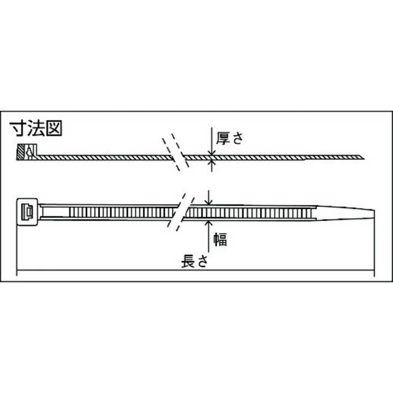 SAPISELCO社 セルフィット 耐候性ケーブルタイ 4.5mm×380mm SEL.UVV2.427R (1袋100本) の通販 - カテゴリ：防犯・防災・DIY用品 ...